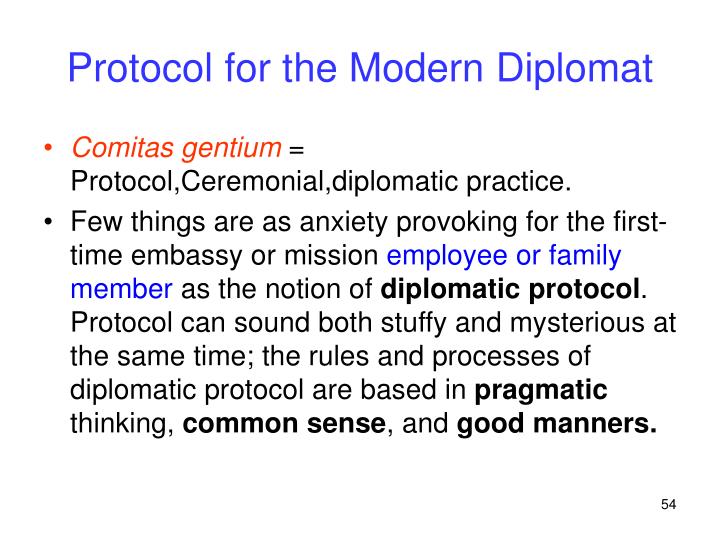 PPT - Diplomatic and Consular Law PowerPoint Presentation - ID:989487