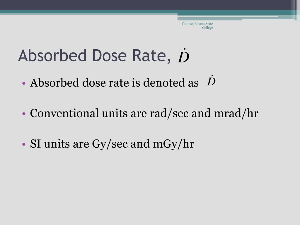PPT - Biological Effects of Radiation Radiation Units PowerPoint ...