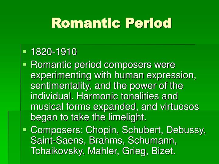 PPT - Periods of Music History PowerPoint Presentation - ID:990104