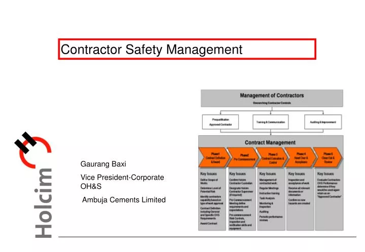 PPT - Contractor Safety Management PowerPoint Presentation, free ...
