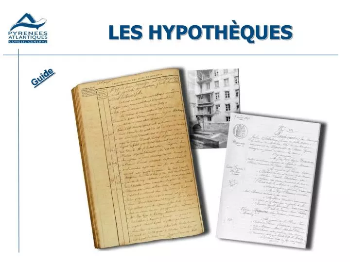 PPT - LES HYPOTH È QUES PowerPoint Presentation, free download - ID:992115