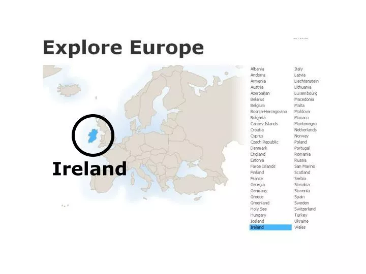 PPT - Ireland PowerPoint Presentation, free download - ID:992399