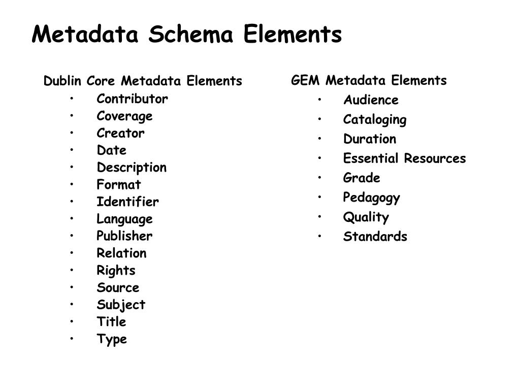 PPT - Metadata: Automated generation PowerPoint Presentation, free ... PPT - Metadata: Automated generation PowerPoint Presentation, free ...
