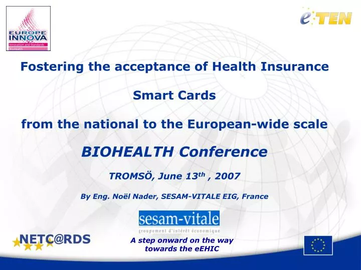PPT - Fostering the acceptance of Health Insurance Smart Cards from the ...