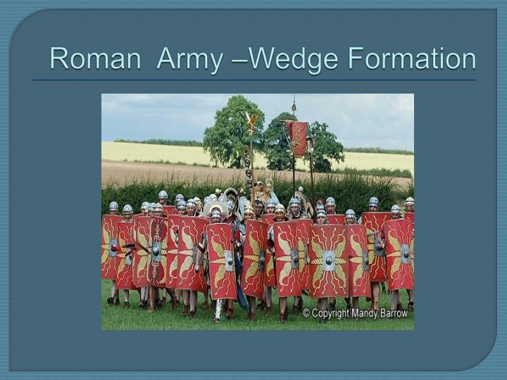 PPT - THE ROMAN ARMY PowerPoint Presentation - ID:996147
