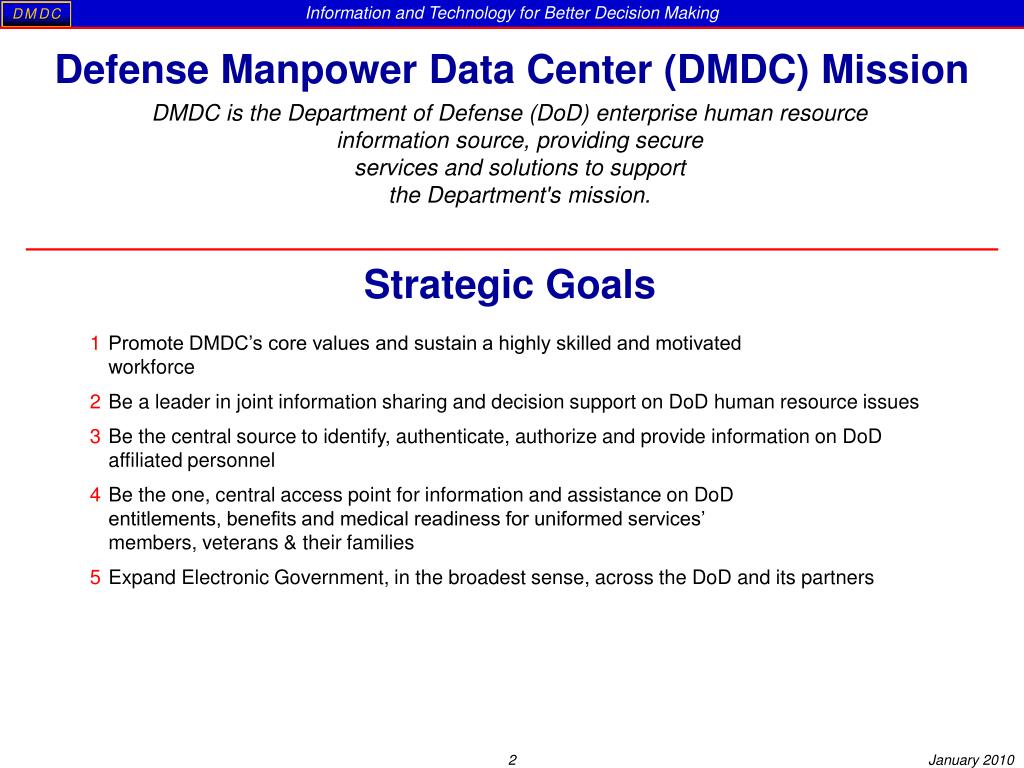 PPT - January 2010 For more information, e-mail DMDCSurveyResults@osd ...