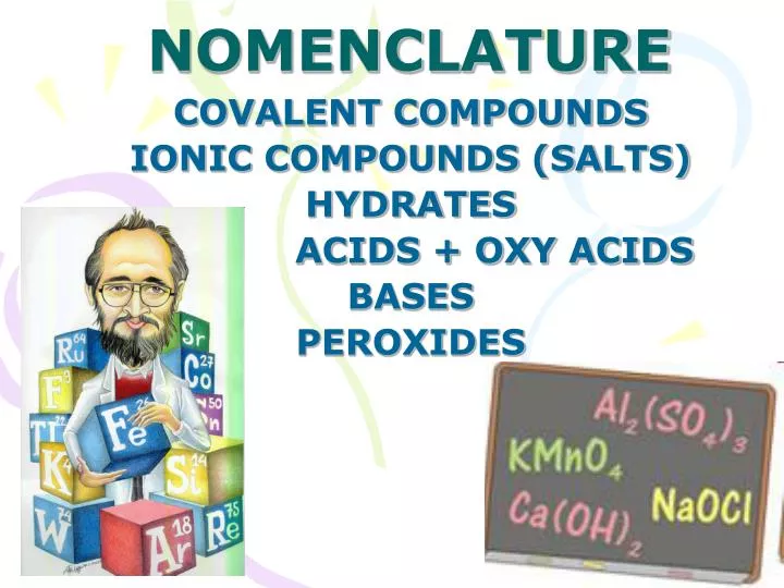 PPT - NOMENCLATURE PowerPoint Presentation, free download - ID:996951