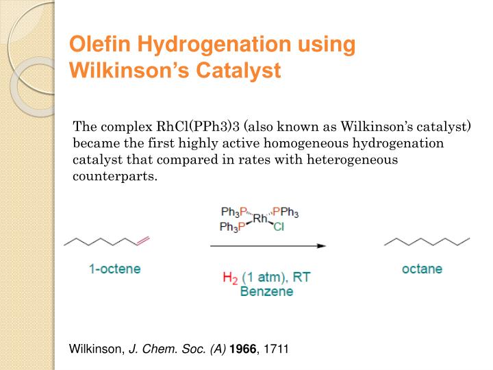 PPT - Organometallic Catalysts PowerPoint Presentation - ID:997338