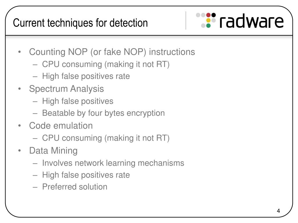 Ppt Real Time Polymorphic Shellcode Detection Powerpoint Presentation Id997406 1275