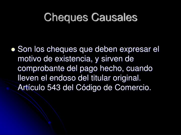 PPT - Clases de Cheques que circulan en Guatemala PowerPoint ...