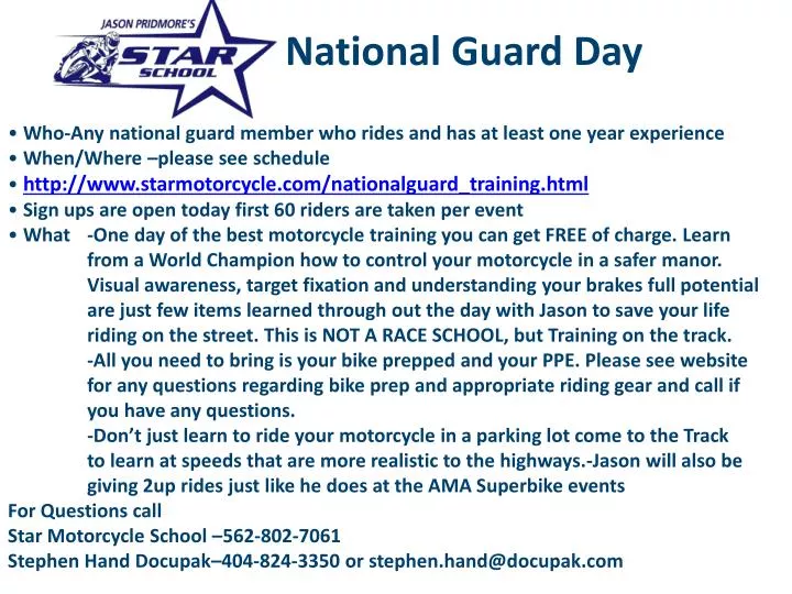 PPT - National Guard Day PowerPoint Presentation, free download - ID:997952