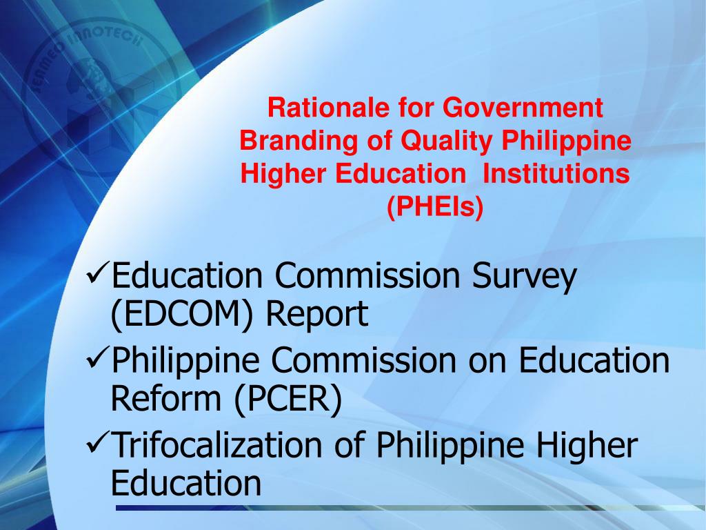 PPT - Branding in Philippine Higher Education: Roots and Models ...
